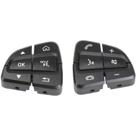 Left+Right Car Multifunction Steering Wheel Switch Button For Mercedes ...