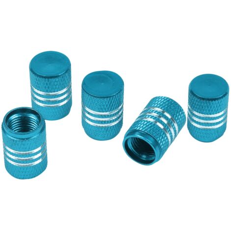 SENZEAL 5x Around Tire Dust Caps Aluminum Alloy Wheel Dust Valve Covers ...