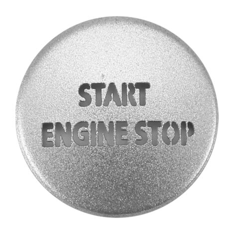 Engine Start Stop Push Button Switch Sticker Cover for LR4 4 & Sport ...