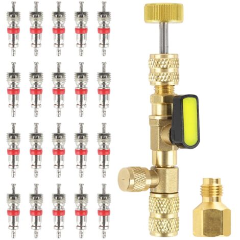 Valve Core Remover Installer Tool with Dual Size SAE 1/4in & 5/16in ...