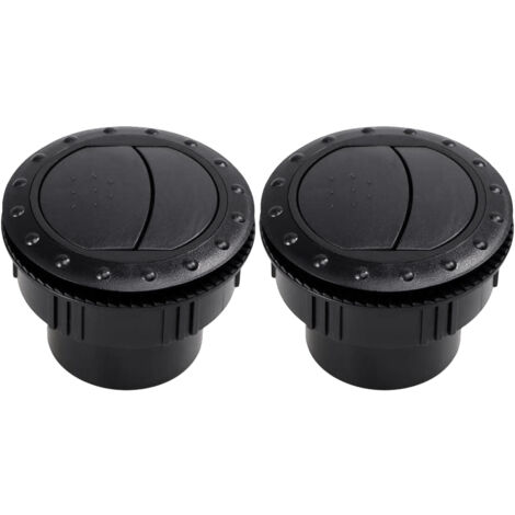 2Pcs RV Air Conditioning Deflector Outlet Louvered Vent Exhaust Grille ...