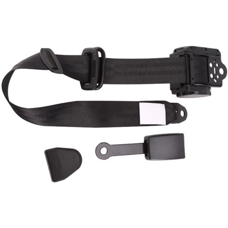 Universal Self-Winding Shrink 3-Point Seat Belt Lap With Car Adjuster Lock