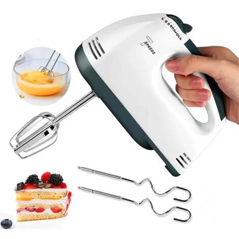 Electric Hand Mixer Egg Beater Cream Dough Cake Pastry Food Processor ...