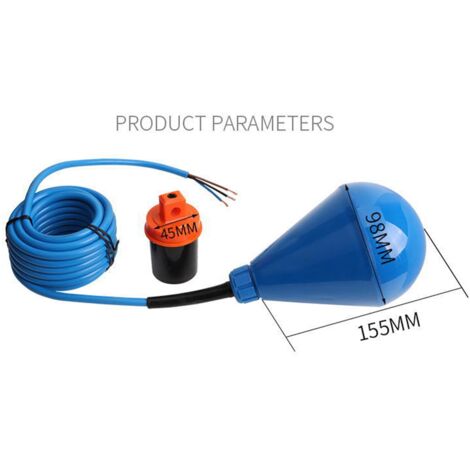 Heavy Duty Float Switch for Sewage, Suspended Solids and Viscous ...