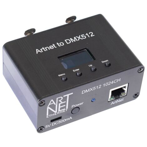 ArtNet 512 Ethernet Lighting Controller Interface,2 Universe