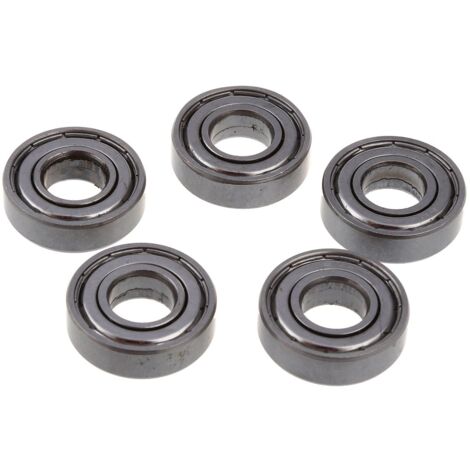 5 Pcs 12mm x 28mm 8mm 6001Z Shielded Deep Groove Radial Ball Bearing