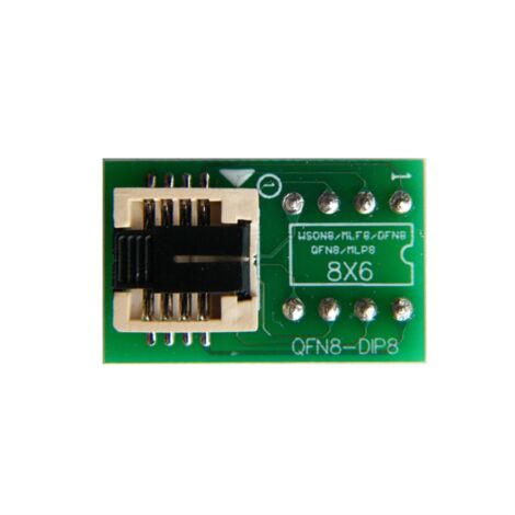 QFN8/WSON8/MLF8/MLP8/DFN8 TO DIP8 for CH341A TL866Ii Plus RT809H/F T48 ...
