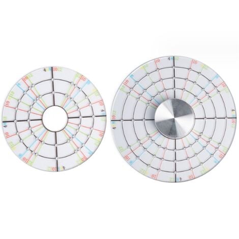 2Pcs Ceramic Pottery Trimming Spinner Tools Rotary Disc Wheel Trimmer Tool Clay for Potters