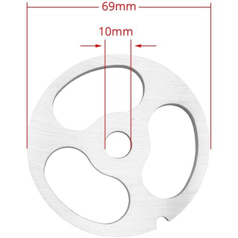 Meat Grinder Blade Mincer Plate Replacement Part for Kitchen Aid Mixer ...