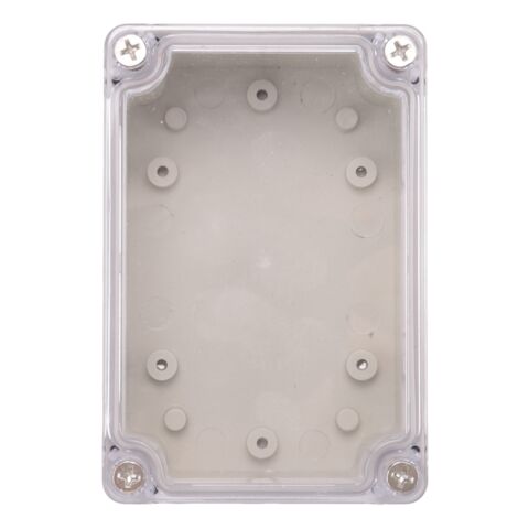 Clear Cover Plastic Electronic Project Junction Box 100 x 68 50mm