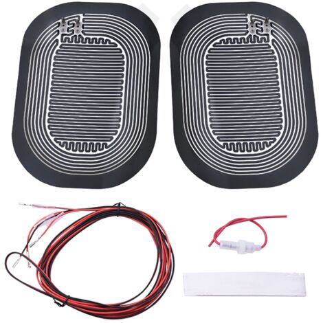 DC 12V Car Side Wing Mirror Heating Pad Universal Rearview Mist ...