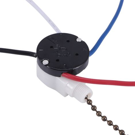 Ceiling Fan Switch Kit 3 Speed 4 Wire, Zipper Control Switch, ZE-208S ...