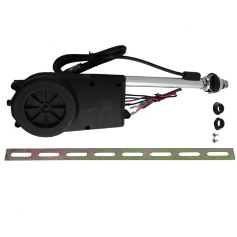 Car Antenna Kit DC12V Electric Aerial Radio Automatic Booster Power ...