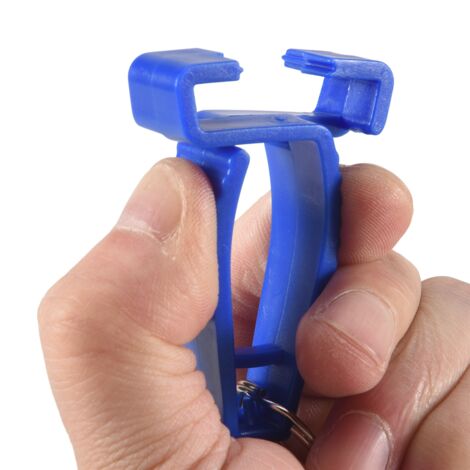 6Pcs Glove Clips for Work Holders Belt Clip with Metal Carabiners ...