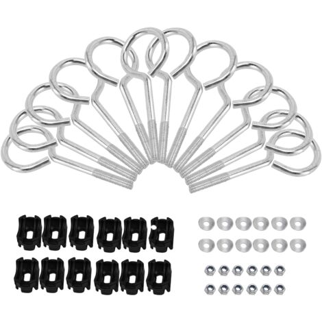 Trampoline Screws Steel Kit Replacement Screw Stability Tool with Round ...