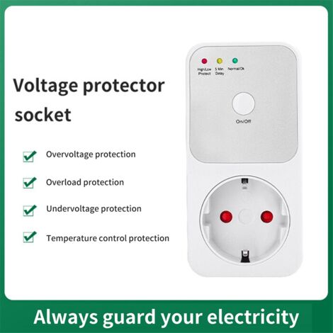 Protector Voltage Relay Electrical Socket, Refrigerator Multifunctional ...