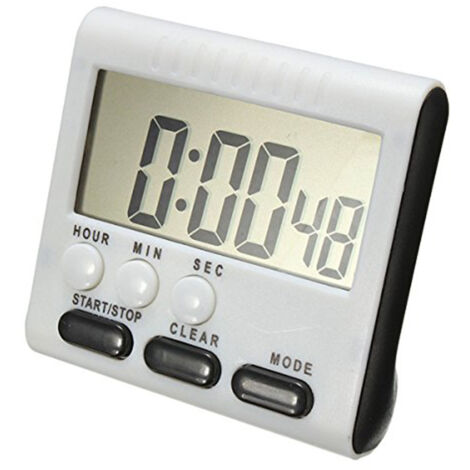 Digital egg timer / kitchen with loud alarm, up and down function ...