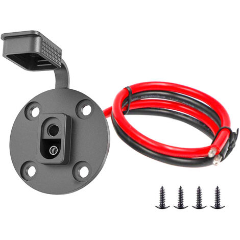 SAE Connector,Solar Weatherproof Socket Sidewall Port, Cable Quick ...