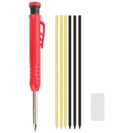 Construction Site Pen,Deep Hole Marker,Mechanical Pencil in One ...