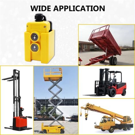 Dump Trailer Remote Control Switch 12V DC Up Down Hydraulic Pump Power ...