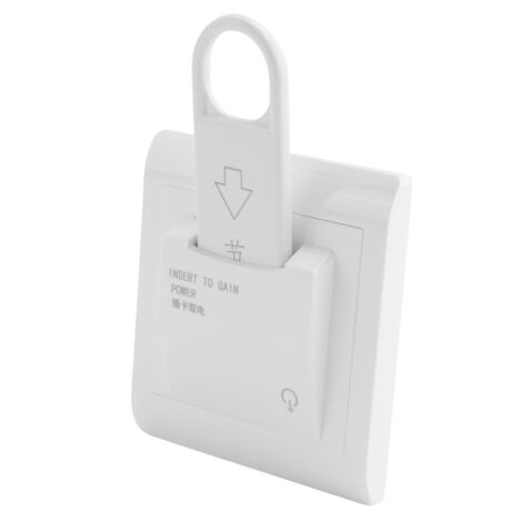 High Grade Hotel Magnetic Card Switch Energy Saving Insert Key For Power