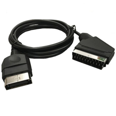 1.8M/70.87in RGB SCART Cable 24Pin High Difination Fit for TV AV, Scart ...