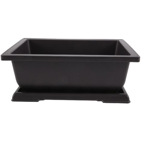 Large Flower Pot Rectangle Bonsai Nursery Planter Balcony Container ...