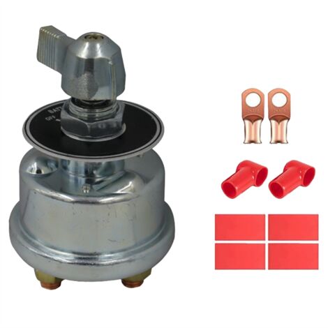 12-48V Master Battery Disconnect Switch Kit,High Current Up to 200A ...