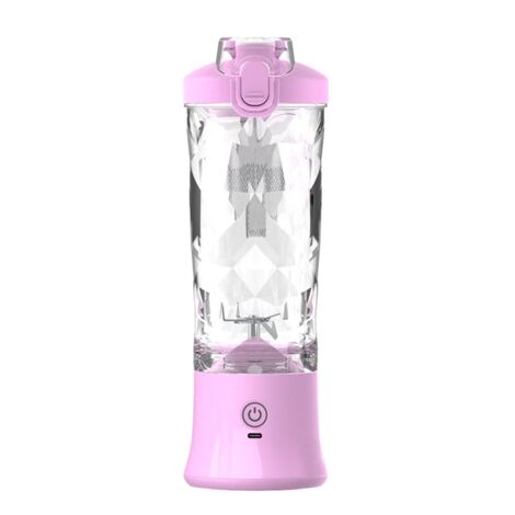 Portable Blender, 600ml Personal Juicer Machine, Mini Juice Machine USB ...