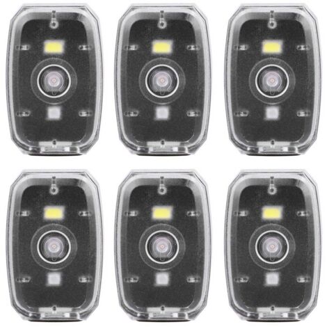 LED Safety Light USB Rechargeable Running Clip on Strobe for Cycling ...