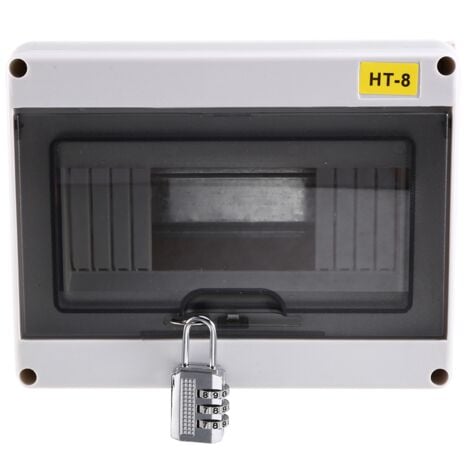 HT-8 Way IP65 Mcb Breaker Box Distribution Protection Power Electronic ...
