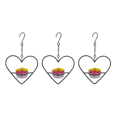 3 Pcs Hanging Hummingbird Feeder, Stackable Humming Bird Feeder with ...