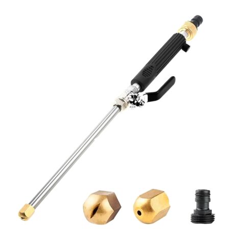 Universal Garden Hose Pressure Washer Attachment, High Nozzle for Hose ...