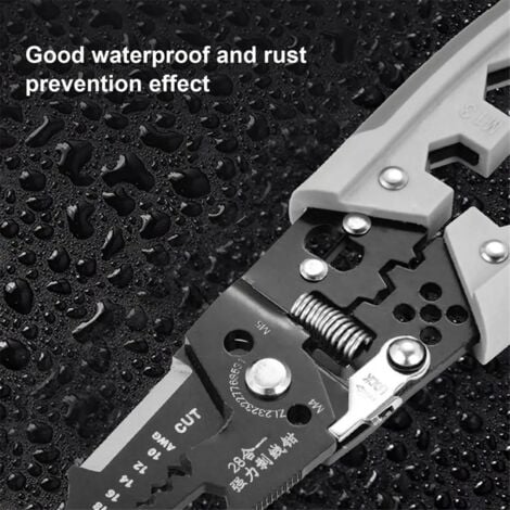 Electrical Wire Strippers Multifunctional Winding Wires Cable Crimper ...