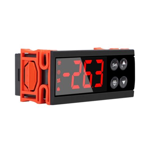 Digital Thermostat Hygrostat Temperature Humidity Controller AC110V Regulator Heating Cooling ...