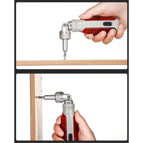 Multi Angle Bidirectional Ratchet Screwdriver Set 15 in 1 Torx Magnetic ...