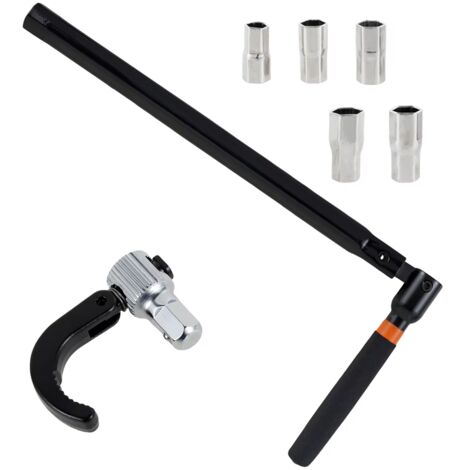 Faucet Wrench with Sockets Plumber Socket -Tap Back Nut Tap ...