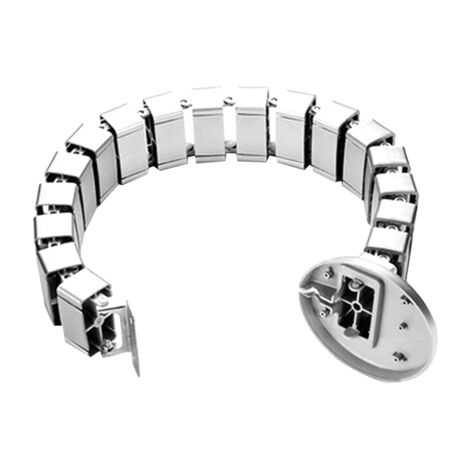 Threading Tube Under Desk Cable Wire Management Workstation Snake ...