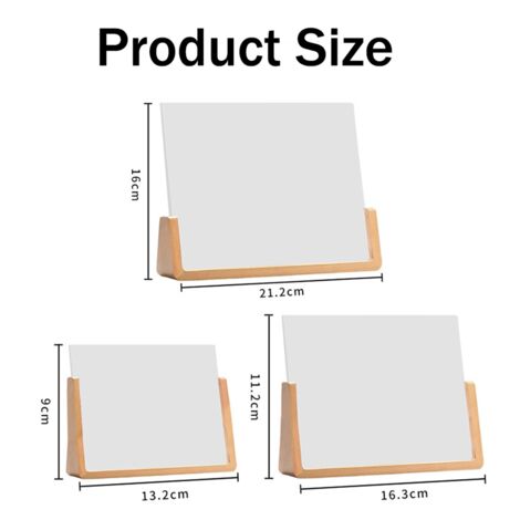 Sublimation Photo Frames Blanks Heat Transfer Picture with Wood Base ...