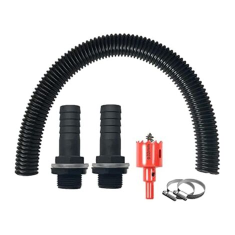1.25 Inch Water Butt Connection Set, 50Cm Hose and 2 Connectors 25 Mm ...