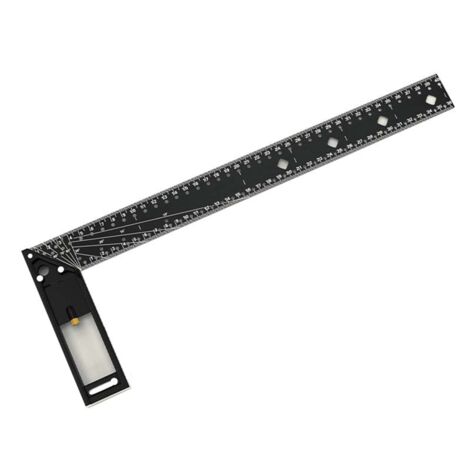 45 °/90 ° Multifunctional Right Angle Ruler Carpentry High Precision ...
