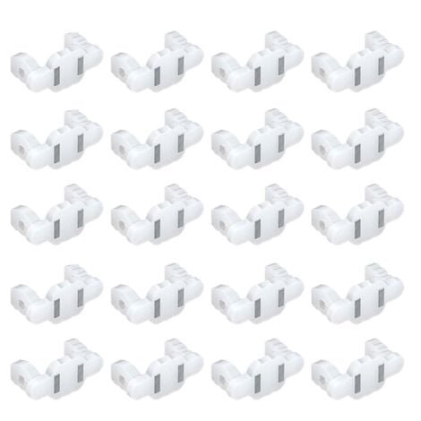 20Pack Strong Magnetic Christmas Light Clips Roof for C9 Socket ...