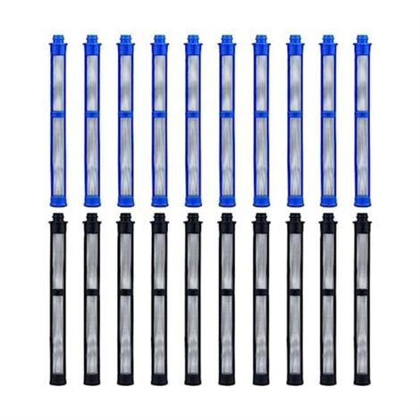 Airless SprayGun Filters-287033 10-Pcs 100 Mesh Latex and 287032 60 for ...