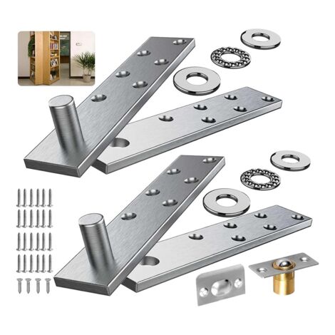 Door Pivot Hinge, Hinge System with Goal Kick Hardware, for Heavy Duty ...