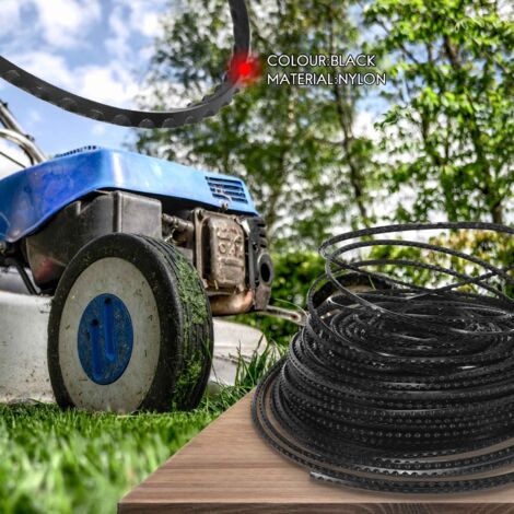 Serrated Heavy Duty Trimmer Line, 3mm x 50M Nylon Strimmer Wire Low ...