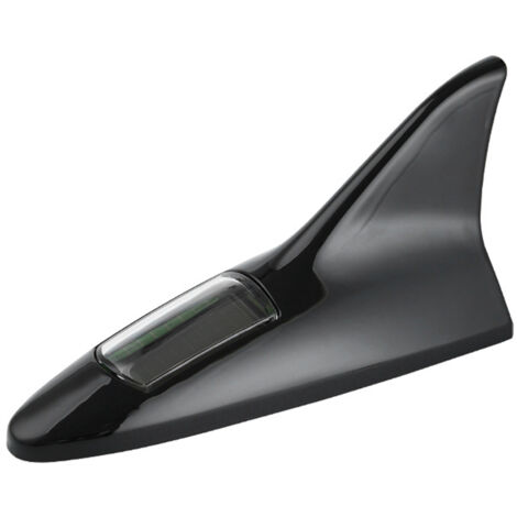 Universal Solar LED Light Car Fin Antenna Roof Tail Modified Light Belt ...