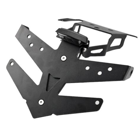 Motorcycle License Plate Holder Rear Tail Frame Fender Eliminator ...