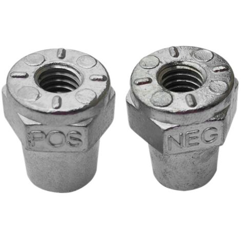 One Pair 3/8" Female Thread Positive Negative Battery Post Terminal ...