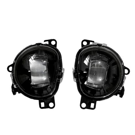 1Pair Car Front Bumper LED Fog Lights Assembly for Volvo XC40 2021-2024 ...