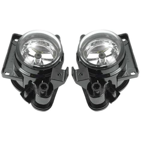 1Pair Car Front Bumper Fog Lights Assembly Driving Lamp Foglight with ...
